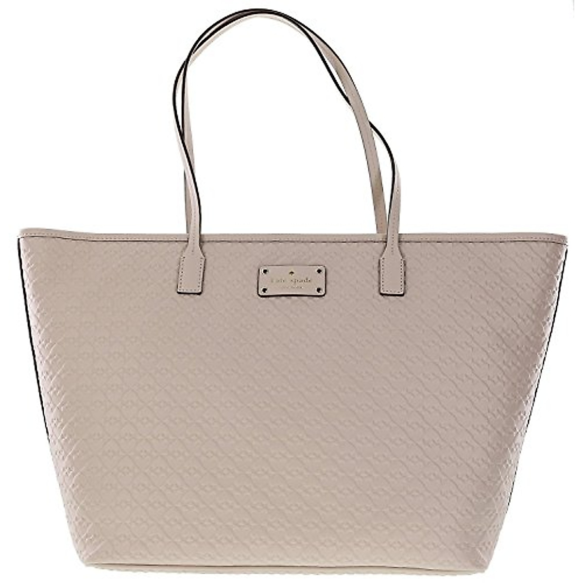 Kate Spade New York Penn Place Margareta Embossed Leather Shopper Tote (Pebble)