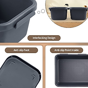 32-Pack Tool Box Organizer, Tool Drawer Organizer, Workbench Toolbox Organization, Rolling Tool Chest Tray Dividers Set, Cart Cabinet Storage Box for Hardware, Parts, Screws, Nuts