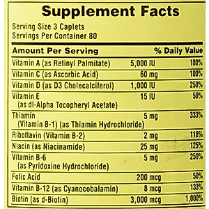 Spring Valley - Hair, Skin & Nails, Biotin-Collagen-Gelatin, 240 Caplets