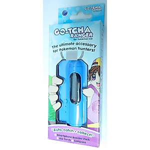 Gotcha Go-Tcha Ranger LED Touch Screen for Pocket Monster Go Plus Accessory for iPhone/Android - Blue