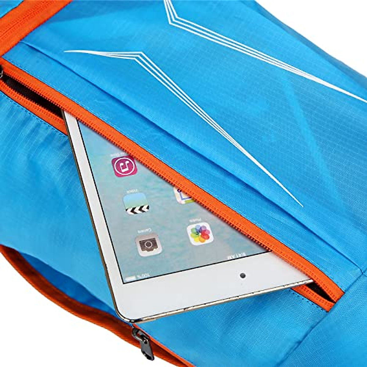 Small Hiking Backpack, 15L Lightweight Travel Backpack Packable Backpack Daypack for Women Men (Black)