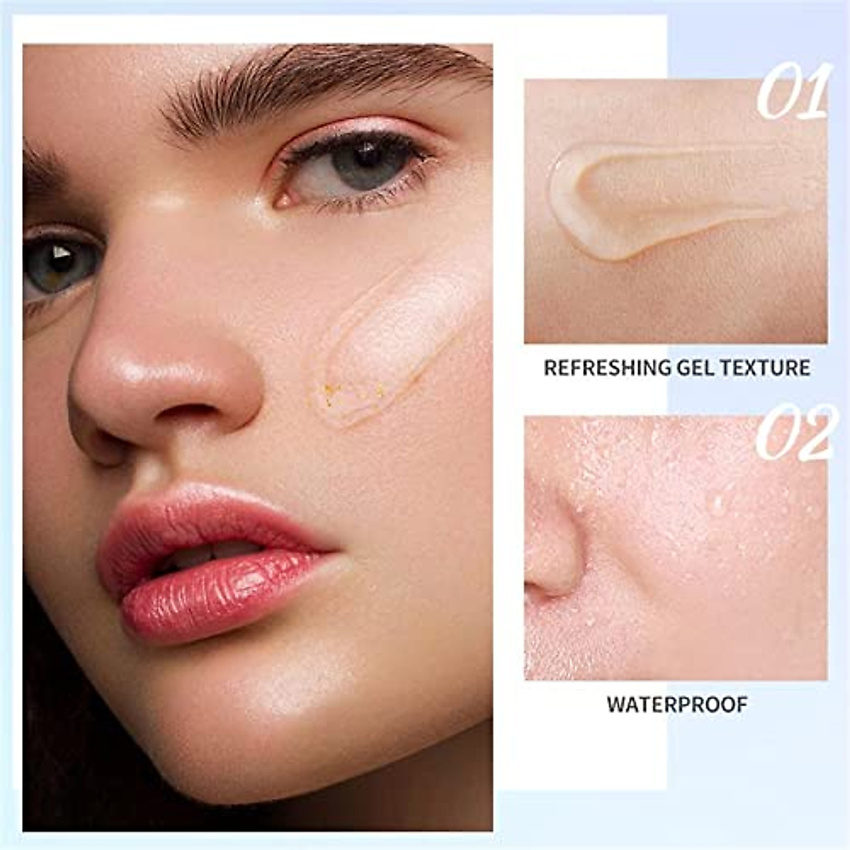 Moisturizing And Isolating Makeup Front Milk Natural Makeup Holding And Base Setting Gel Lotion Light Moisturizing And Non Blocking Powder 8ml Mens Shaving Gel Natural