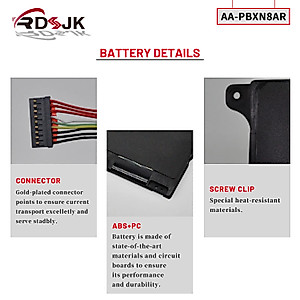 AA-PBXN8AR Laptop Battery for Samsung Series 9 900X4 900X46 900X4B 900X4C 900X4D NP900X NP900X4B NP900X4C 900X4B-A02 900X4B-A01DE 900X4C-A01 900X4D-K02 NP900X4D NP900X4C-A01CN NP900X4D-K01CN 7.4V 62Wh