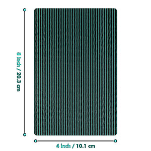 Pool Cover Patches Green 6 Pack - Pool Safety Cover Patch Kit - Swimming Pool Safety Cover Repair Mesh -Self Adhesive Pool Cover Patch Repair Kit Green, Swimming Pool Cover Repair Kit (4 x 8 Inches)