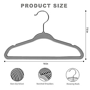 BAGAIL 110 Clothes Hangers