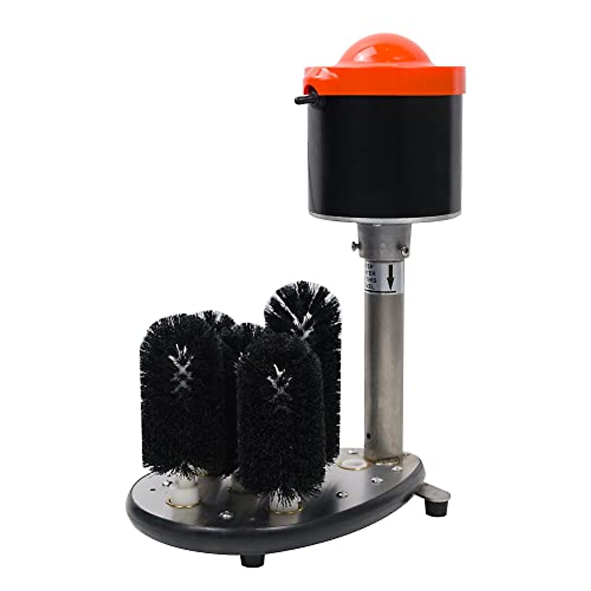 Hakka Brothers Upright Five Brush Electric Glass Washer-115V