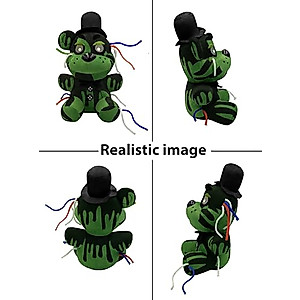 VNKVTL Phantom Freddy Plush Birthday Gift for Kids, Freddy Stuffed Animal with Soft and Comfortable Cotton, Decor Toy Freddy Plush for All Ages, 7 Inch Game Plush.