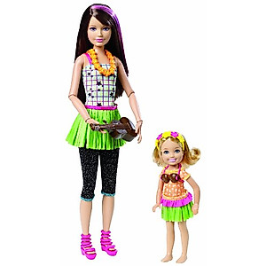 Barbie Sisters Hula Dance Skipper and Chelsea Doll 2-Pack