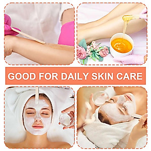 750Pcs Wooden Wax Sticks Eyebrow Lip Nose Waxing Sticks Small Wax Applicator Sticks Spatulas Applicator for Hair Removal and Smooth Skin Spa and Home Usage (750PCS)