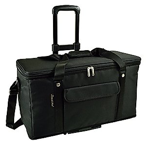 Picnic at Ascot Travel Cooler with Wheels- 64 Can Capacity- Collapsible Leakproof Cooler- Designed & Quality Approved in the USA