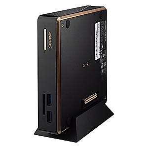 Shuttle XPC Nano NC01U3 Intel Broadwell Core i3-5005U, Support 4K Ultra HD Video, DDR3L SODIMM Max 16GB,Black
