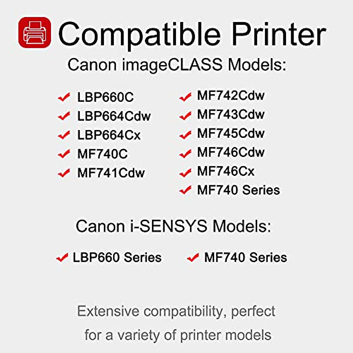 1 Pack 055 3013C001 Yellow Toner Cartridge: Compatible CRG-055 Replacement for Canon i-SENSYS LBP660 MF740 Series ImageClass LBP664Cdw LBP664Cx MF740C MF741Cdw MF743Cdw MF746Cdw MF740 Series Printer