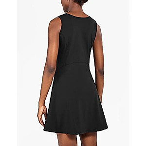 baleaf Women's Tennis Athletic Dress for Women Golf Dresses with Shorts Sleeveless 4 Pockets Active Workout Black S