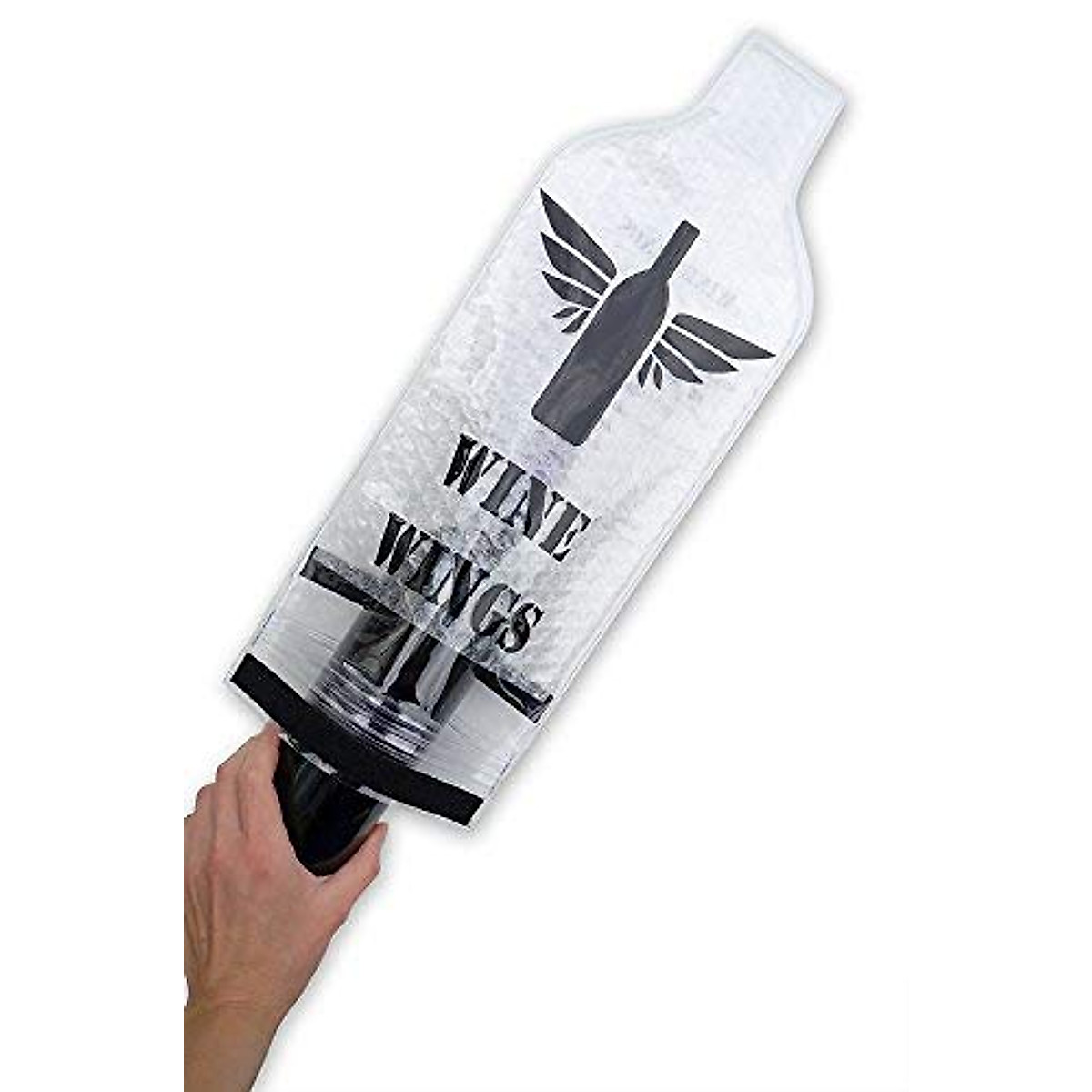Wine Wings Upgraded 4 Pack Reusable Bottle Protector Sleeve Travel Bag Luggage Leak Safe