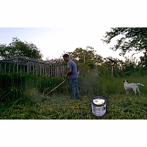 A ANLEOLIFE 5-Pound Heavy Duty Square .155-Inch-by-442-ft String Trimmer Line in Spool, with Bonus Line Cutter