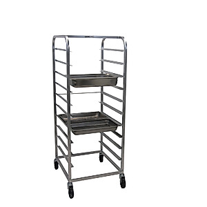 Channel ETPR-5S6 Steam Table Pan Rack, 12 X 20 Steam Table Pan Rack, Standard Series, 24"W x 26"D x 64"H, Aluminum Construction