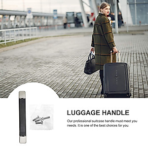 YARDWE 1pc Black Handbags Black Dressers Vanity Table Pull Flexible Handles Cupboard Door Handles Black Knobs Dresser Knobs Replacement Kayaking Accessories Wardrobe Telescopic