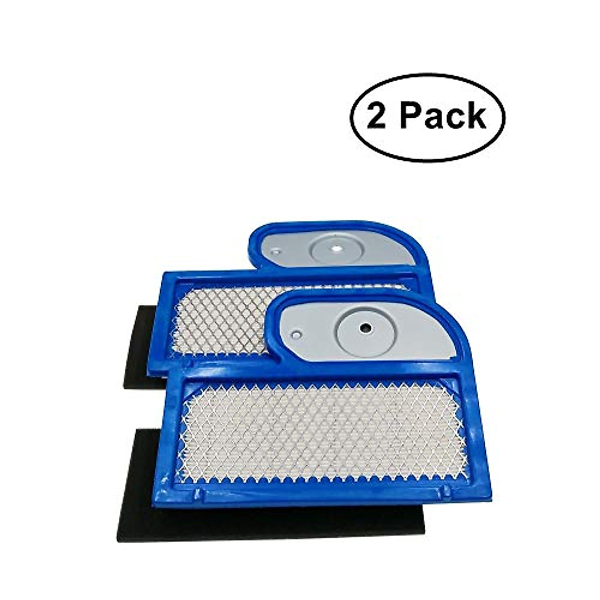 MOWFILL 2 Pack 11013-7002 Air Filter With 11013-7001 Pre Filter Replace for Kawasaki 11013-7006 E7195-11210 John Deere M137556 Cub Cadet 490-200-0004 Fits FH451V FH500V FH531V FH541V FH580V FH680D