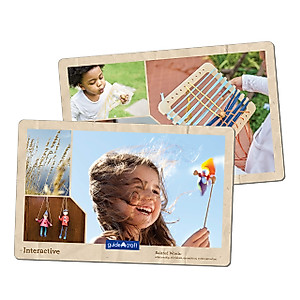 Guidecraft Discovery Frames: Kids Organic, Natural & Educational Learning Toy