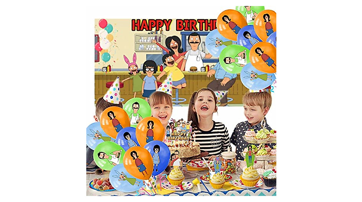 Bob's Burgers Birthday Party Supplies - Decorations & Favors