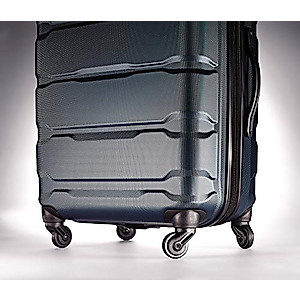 Samsonite Omni PC Hardside Expandable Luggage with Spinner Wheels, Navy, Carry-On 20-Inch