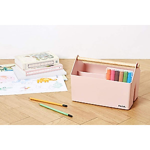 Litem Porta Deluxe - A Compact & Stackable Storage Unit for organizing Small Objects in Kitchen, Office, Kids Room (Grey, 11Wx6.7Dx7.2H)