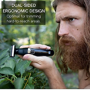 HAPPY NUTS The Ballber™ Groin Trimmer for Men Waterproof Rechargeable Ball Shaver for Men - No Nicks or Cuts - Electric Hygiene Groomer