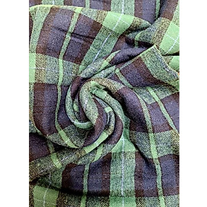 Newcastle Fabrics Yarn Dyed Flannel, Hunter/Navy
