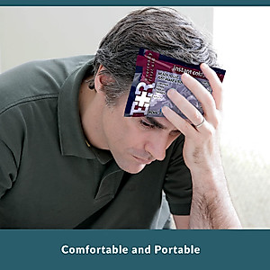 Ever Ready First Aid Disposable Cold Compress Therapy Instant Ice Pack for Injuries 4.5" x 7" - 125 Pack