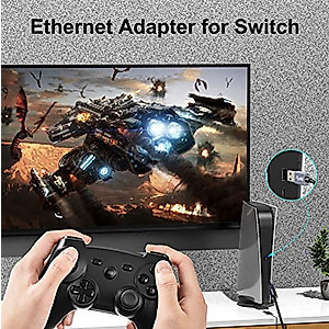 USB to Ethernet Adapter,Breilytch USB 3.0 to 10/100/1000 Gigabit Ethernet LAN Network Adapter Driver Free Compatible for MacBook, Surface Pro, Notebook PC with Windows7/8/10, XP, Mac/Linux,Vista