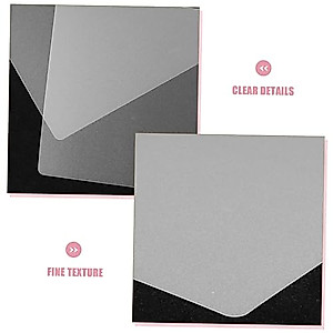 KALLORY 10pcs Copying Board Drawing Board 3D Drawing Paper Templates 3D Printing Pen Mat Painting Mat Basic Template Drawing Tool Plastic