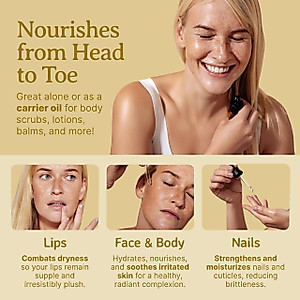 Bella Terra Oils - Marula Face Oil 4oz - The Touch of Nature's Purest, Packed with Vitamin B & Vitamin A, A Glow-Boosting Sensation