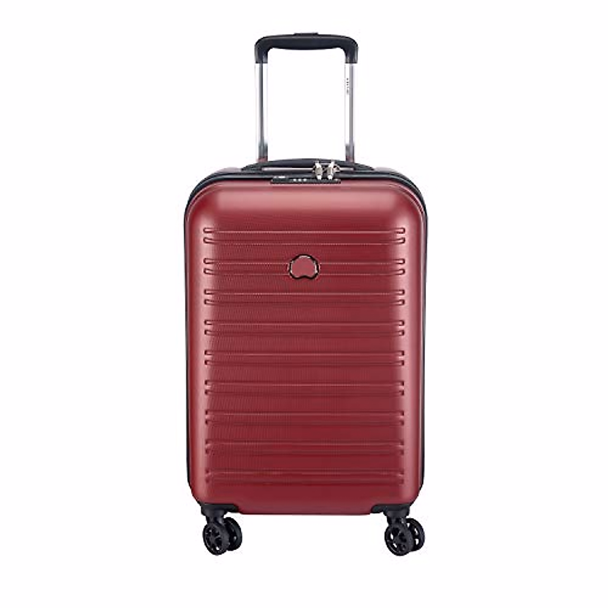 Delsey Adults-Unisex's Hand Luggage, Red, cabine XS (55 cm-43 L) New