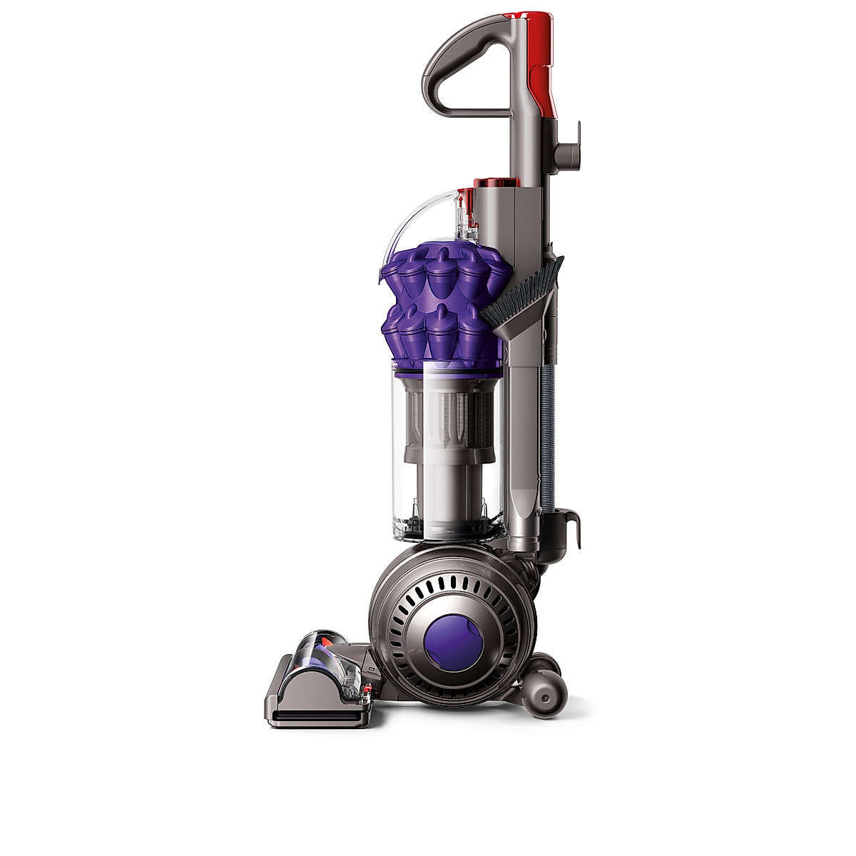Dyson DC50 Animal Compact Upright Vacuum Cleaner, Iron/Purple - Corded