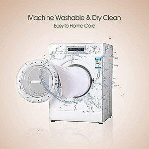 Bedbee Pregnancy Pillow for Sleeping, U Shaped Maternity Pillow with Microfiber Removable Cover, Support Back, Hips, Legs, Belly for Pregnant Women Sleeping