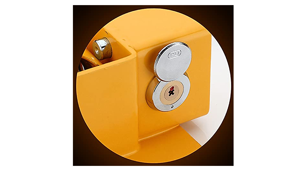 NOGRAX Car Parking Lock Bollard – Secure, Easy Installation, Keys Included