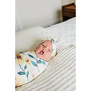Copper Pearl Large Premium Knit Baby Swaddle Receiving Blanket Sunnie