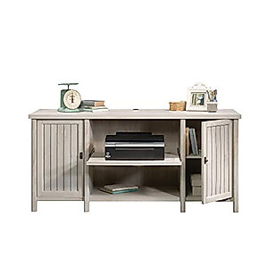 Sauder Costa Credenza, Chalked Chestnut finish