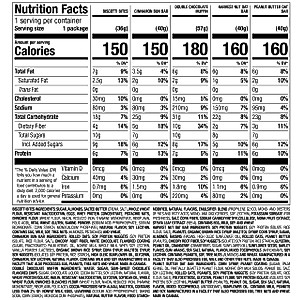 Nutrisystem® On-The-Go Breakfast Bars, Muffins, and Biscotti, Helps Support Weight Loss - 16 Count