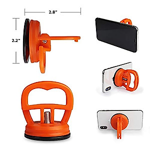 GANGZHIBAO 4pcs Heavy Duty Suction Cups- Dent Puller Suction Cup Repair Tool for iMac,Computer，MacBook，iPhone,LCD Screen Remove Opening Tool for Dent Puller Remover for Car Dent Repair