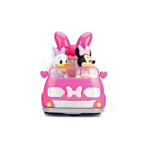 Jada Toys Disney Junior Minnie Mouse Happy Helper Van RC, Pink/White