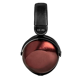 HIFIMAN HE-R9 Dynamic Closed-Back Over-Ear Headphones with Topology Diaphragm, Wired/Wireless, W/WO Bluemini R2R (Wired)
