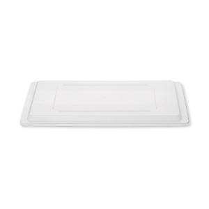 Rubbermaid Commercial Products Food Storage Box Lid for 8.5, 12.5, 16.5, and 21.5 Gallon Sizes, White (FG350200WHT)