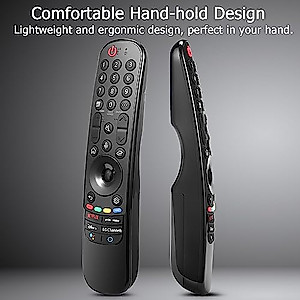AZMKIMI Remote Control Replacement for LG MR22GA MR21GA Magic Smart TV LCD LED 3D HDTV Most 2021 2022 TVs Smart TVs (Voice Search)