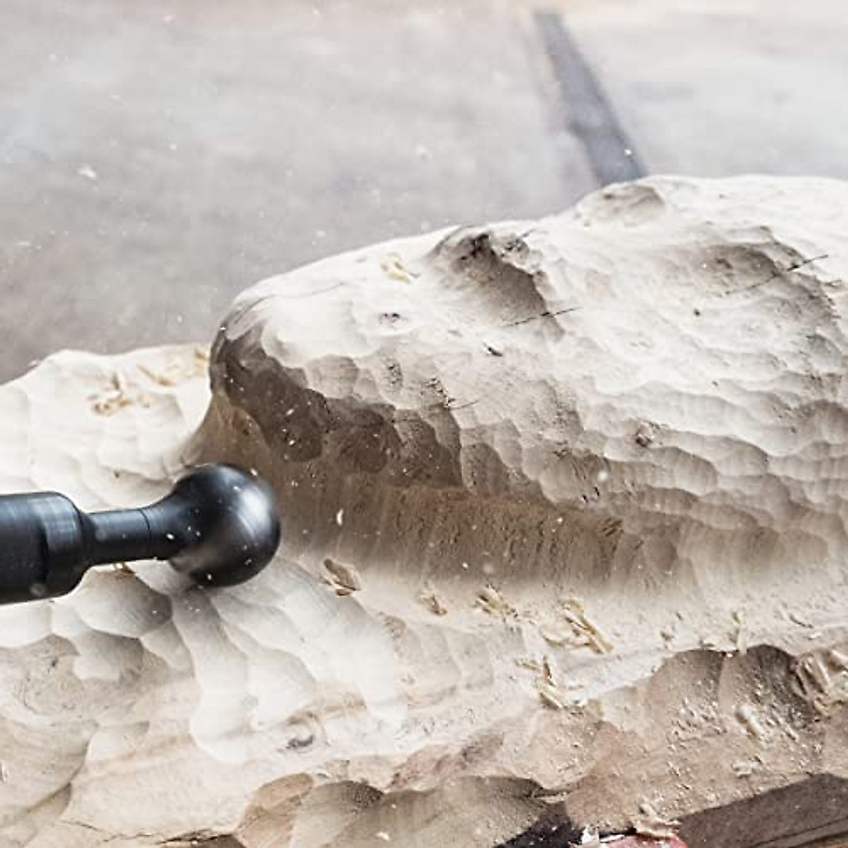 ARBORTECH Ball Gouge | Ø 30 mm Spherical Shaped Wood Gouge Power Carving Attachment for Angle Grinder | BAL.FG.2000