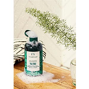 The Body Shop Tea Tree Purifying & Balancing Shampoo for Oily Hair & Scalp, Vegan