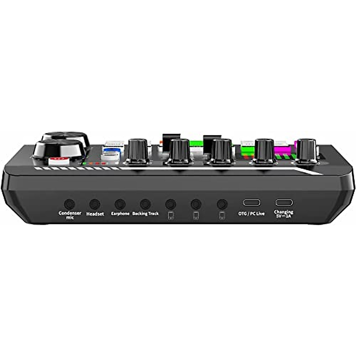 SINWE Podcast Microphone Bundle, BM-800 Condenser Mic with Live Sound Card Kit, Podcast Equipment Bundle with voice changer and Mixer functions for PC Smartphone Studio Recording & Broadcasting