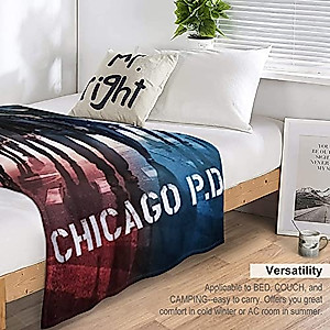 Flannel Throw Blanket Super Soft Fluffy Comfortable Bed Warm Blanket Suitable for Couch Bed Living Room Sofa Bedroom 50"x60"