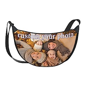 Custom Crossbody Bags for Women/Men, Personalized Anti-Theft Shoulder Bag Purse for Carrying All Phones personalized Valentine's Day Gifts