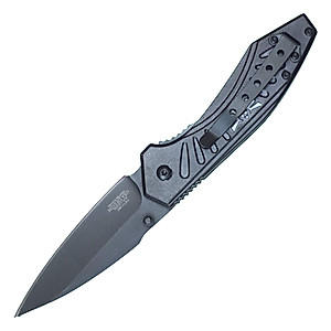 Wartech PWT313 Thumb Open Spring Assisted Twilight Princess Replica Handle Pocket Knives (PWT313BK)